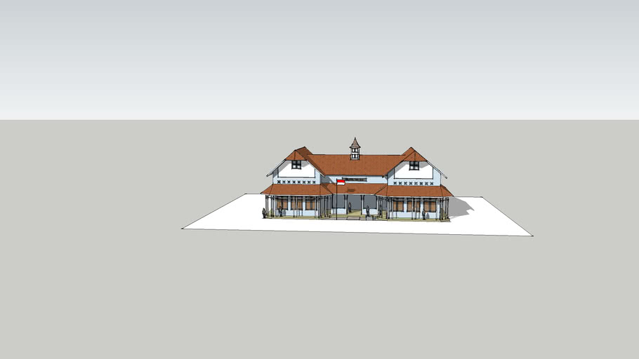 SMPN 1 JAKARTA - EERSTE SCHOOL D | 3D Warehouse