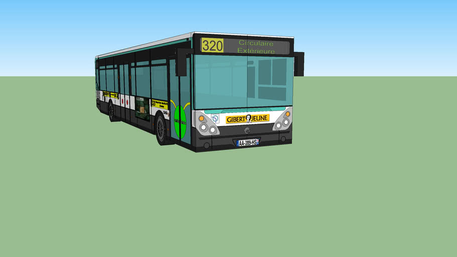 Irisbus Iveco Citélis RATP . | 3D Warehouse
