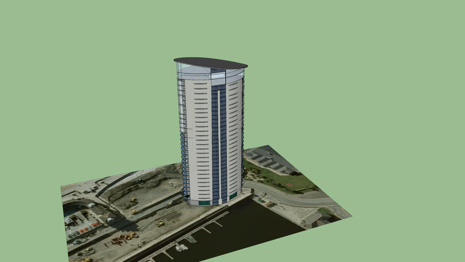 Meridian Tower Swansea | 3D Warehouse
