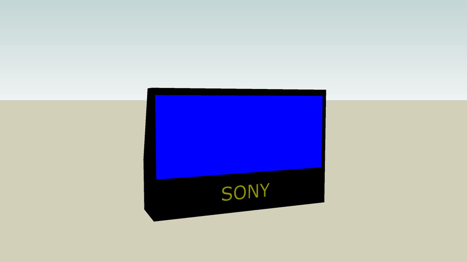 BIG SCREEN TV | 3D Warehouse