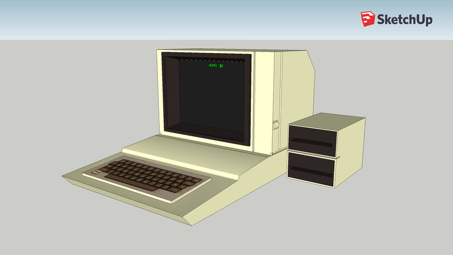 Apple II | 3D Warehouse
