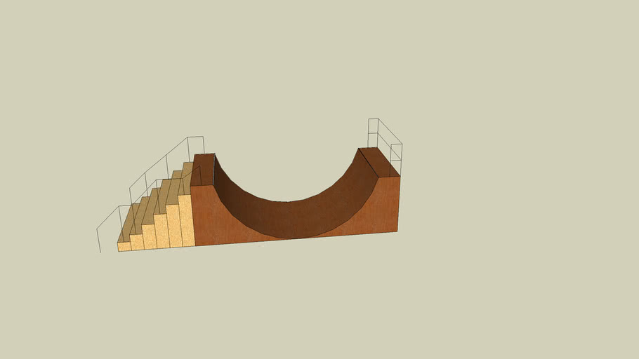 Halfpipe | 3D Warehouse