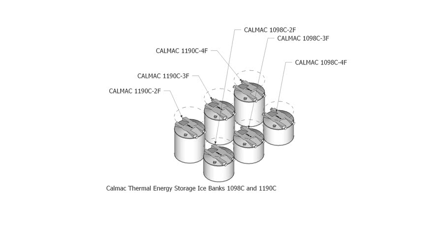 Calmac Thermal Energy Storage Ice Banks 1098C and 1190C | 3D Warehouse