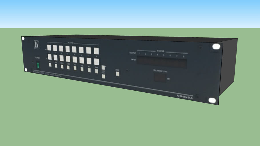 Kramer VP-8x8A | 3D Warehouse