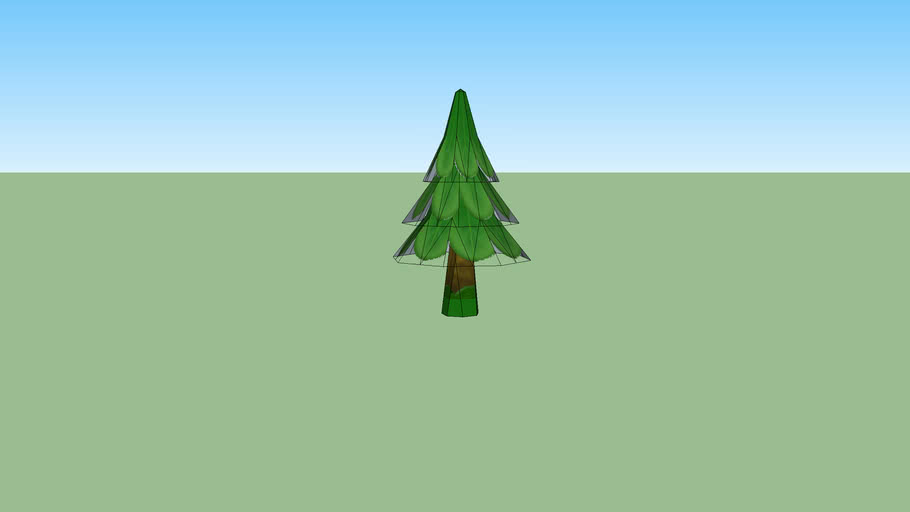 Mario Kart 'Fir Tree' | 3D Warehouse