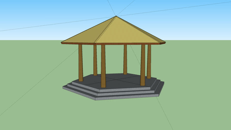 Hexagonal Hut | 3D Warehouse