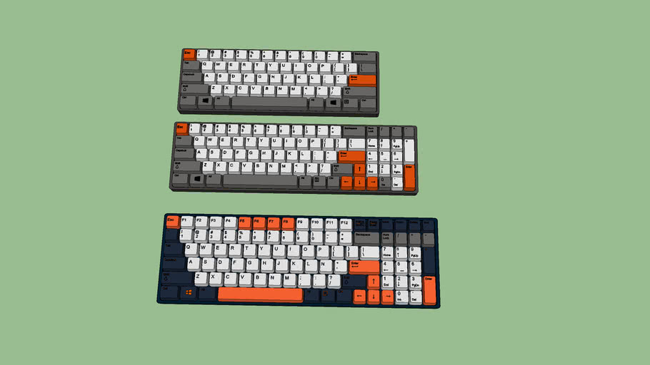 Custom keyboardV2 | 3D Warehouse