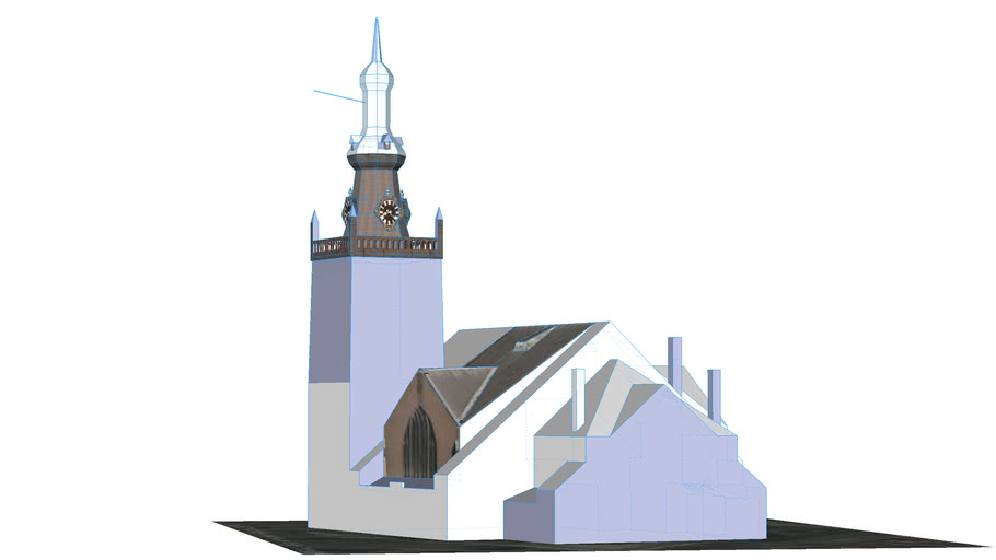 Grote Kerk in Overschie, Rotterdam, The Netherlands | 3D Warehouse