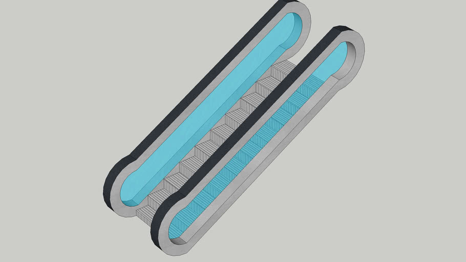 Escalator | 3D Warehouse