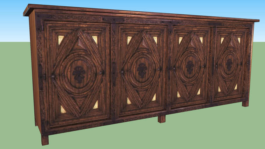 buffet table_1 | 3D Warehouse