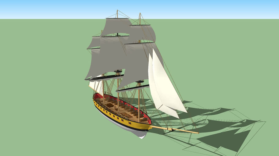 HMS Dart (1796) | 3D Warehouse
