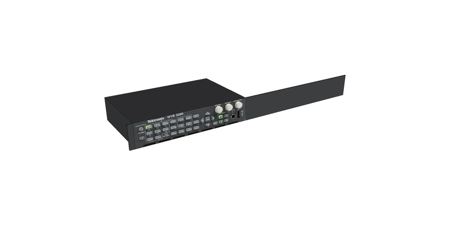 Tektronix WVR5200 | 3D Warehouse