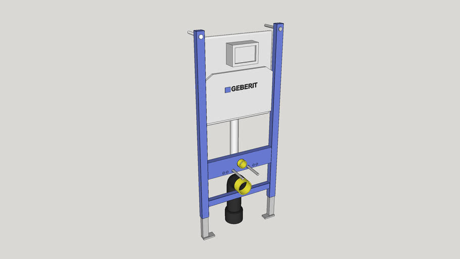 cassetta incasso geberit | 3D Warehouse