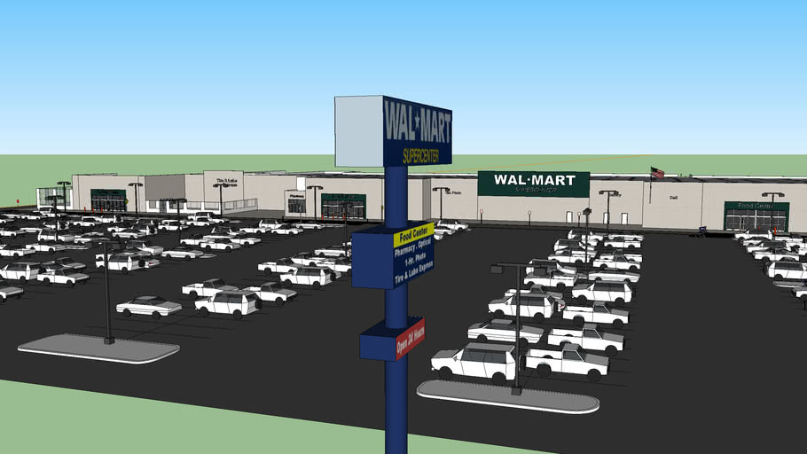Walmart Supercenter | 3D Warehouse