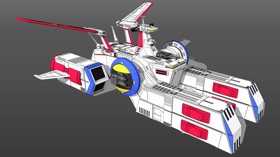 WhiteBase improved version(Combat form) | 3D Warehouse