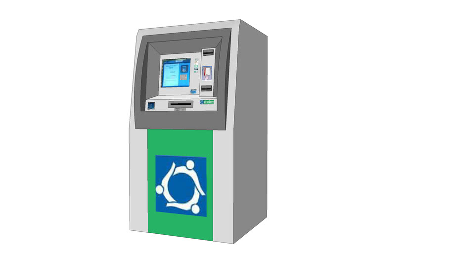cajero automático PRODEM | 3D Warehouse