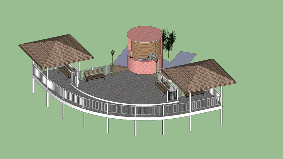 SYN viewing deck | 3D Warehouse