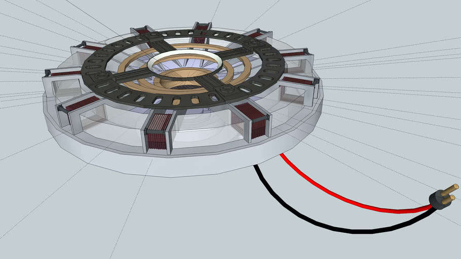 Arc Reactor Mk1 v1.2 | 3D Warehouse