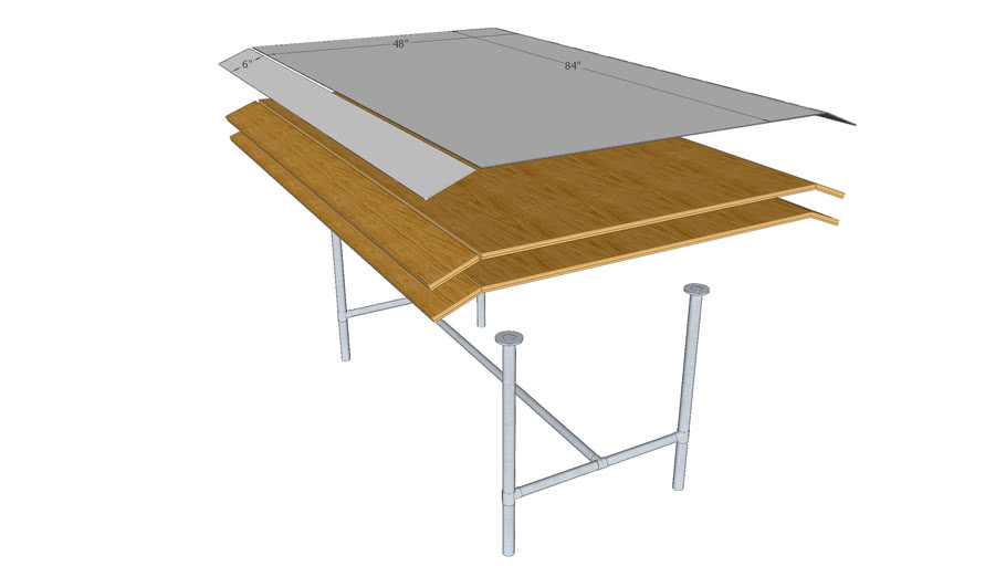 Science Center of Iowa – Graphics Cutting Table | 3D Warehouse