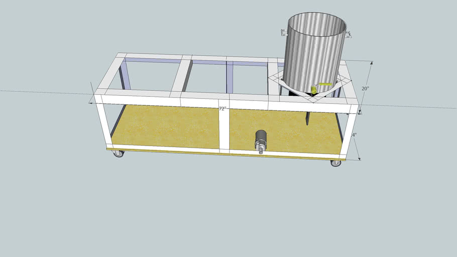 Single-Tier Brew Stand | 3D Warehouse