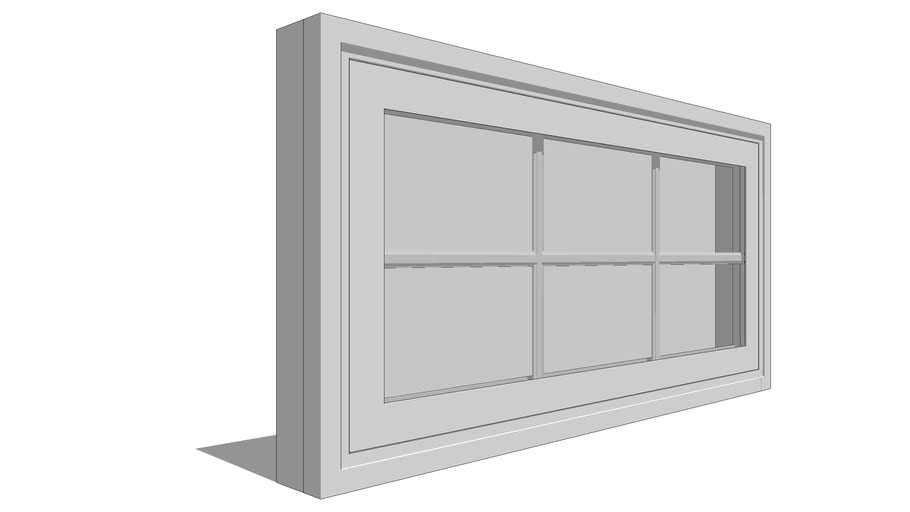 Pella Impervia Double-Hung Transom | 3D Warehouse