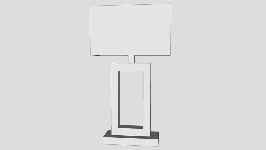 RECTANGLE LAMP | 3D Warehouse