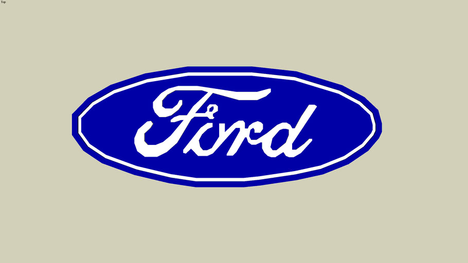 ford logo | 3D Warehouse