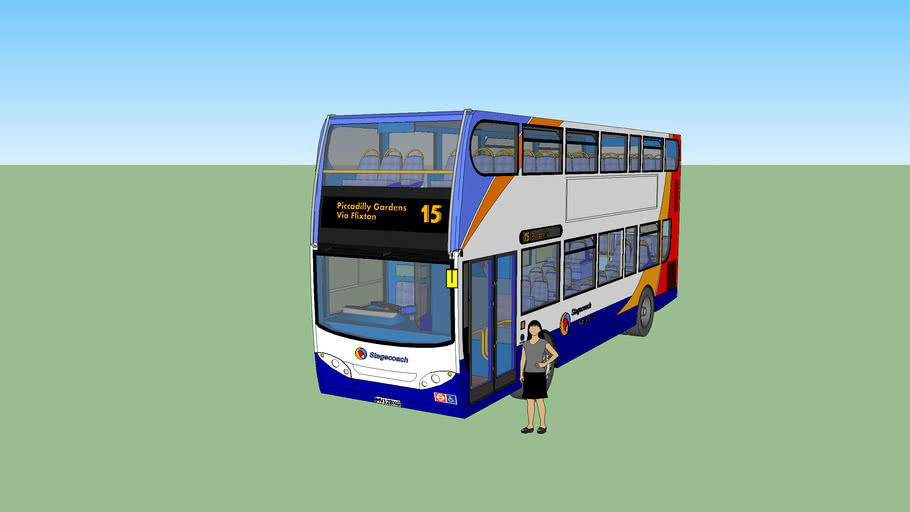 Stagecoach Enviro 400 | 3D Warehouse