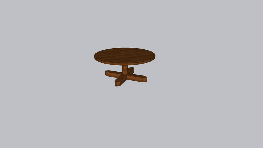Dining round table | 3D Warehouse