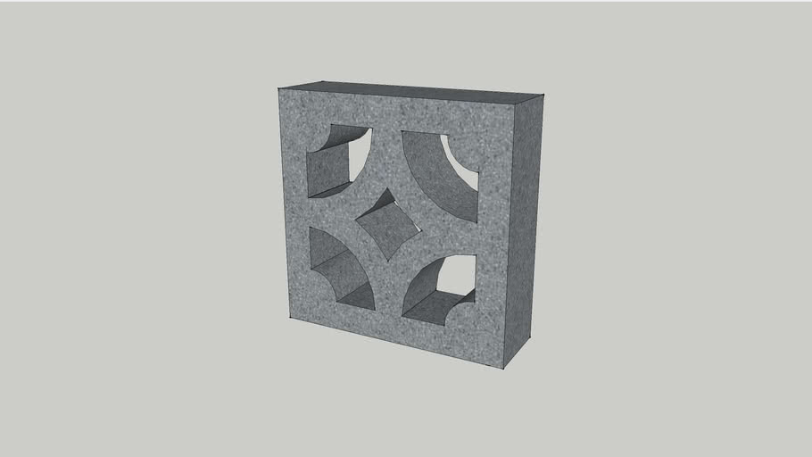 Cement+Block | 3D Warehouse