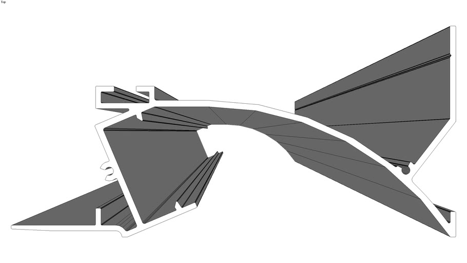 TOPO - aluminum profile for LED | 3D Warehouse