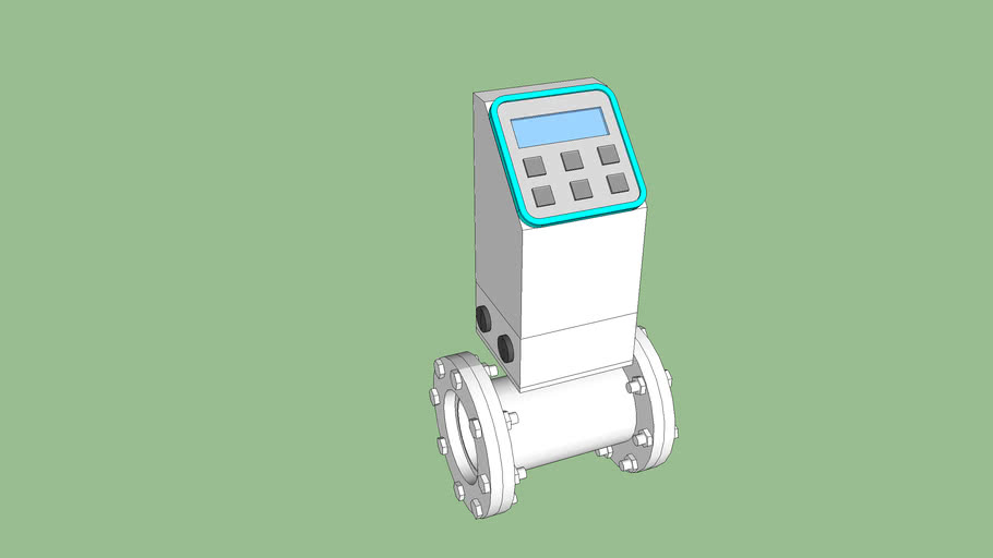 Siemens flow meter | 3D Warehouse