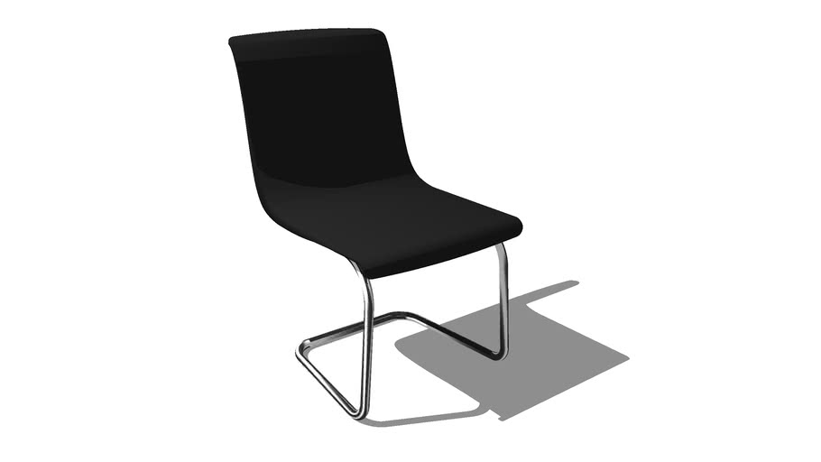black design chair | 3D Warehouse