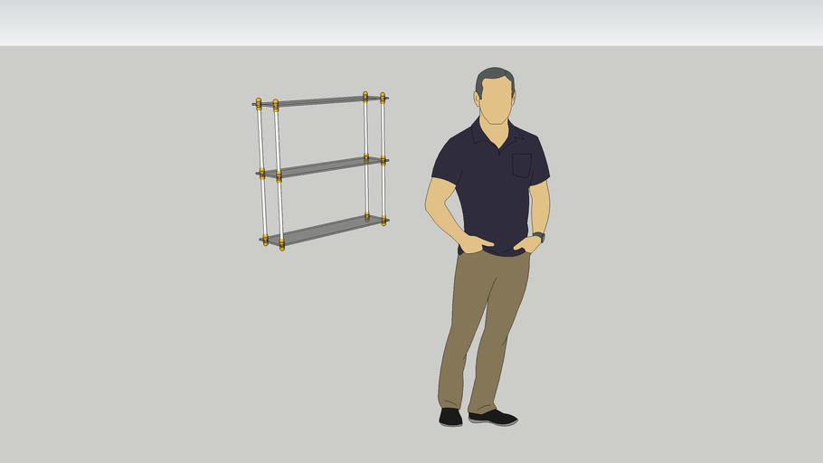 Glass shelf | 3D Warehouse