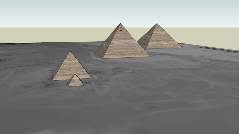 Pyramids of Giza | 3D Warehouse