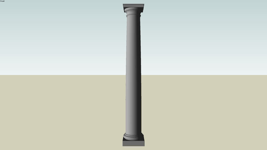 Doric column | 3D Warehouse