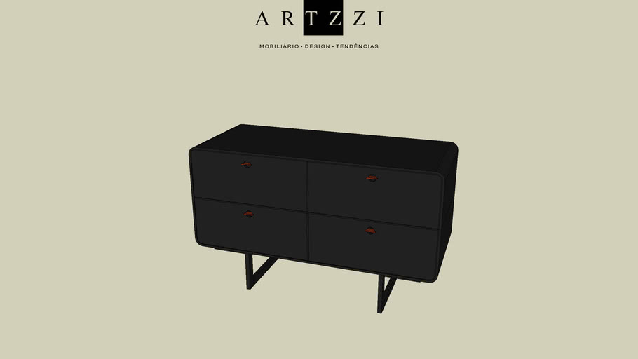 BUFFET ARTZZI 11008 VÓ | 3D Warehouse