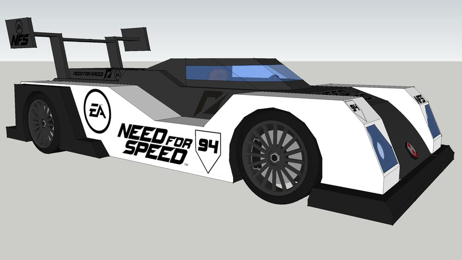 Electronic Arts Need For Speed Race Car | 3D Warehouse