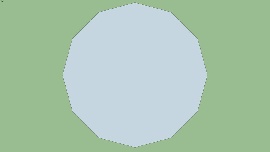 Dodecagon | 3D Warehouse