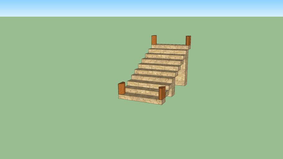 Stone Stairs | 3D Warehouse