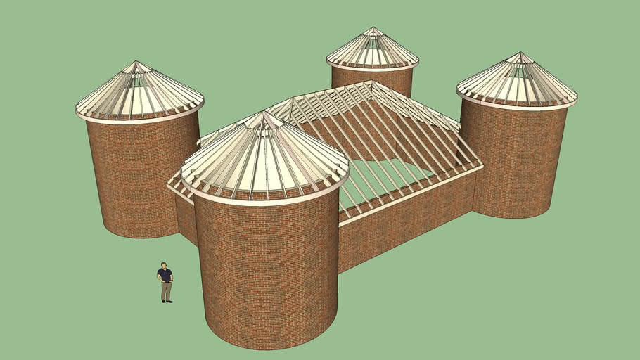 Circular Roof 3 | 3D Warehouse