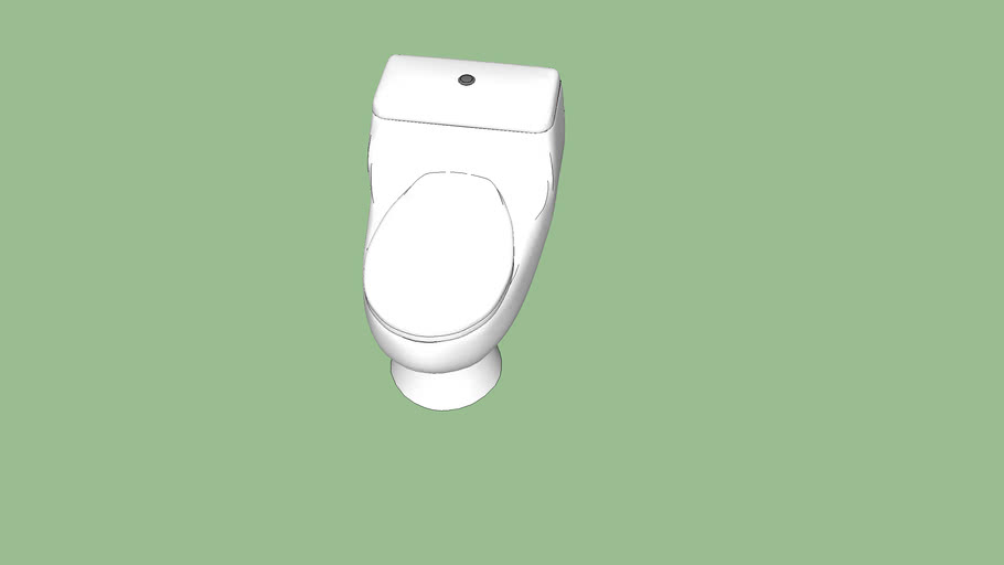 Inodoro DK tanque bajo | 3D Warehouse