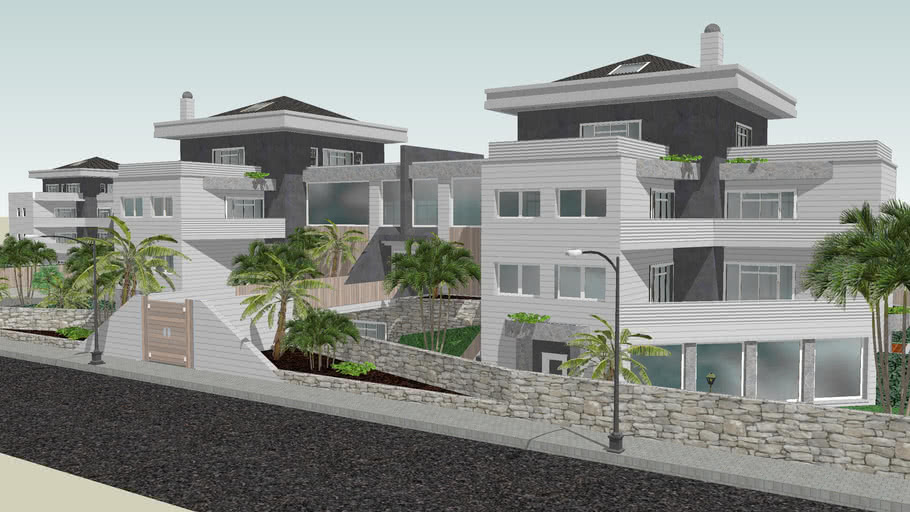 Residence terraces | 3D Warehouse