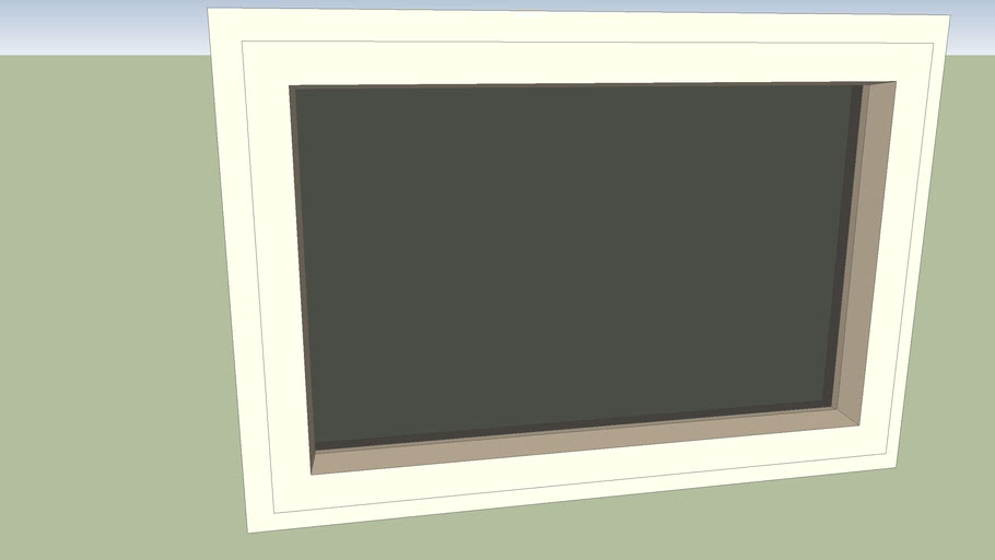 Window Vinyl _36_24 PJW.skp | 3D Warehouse