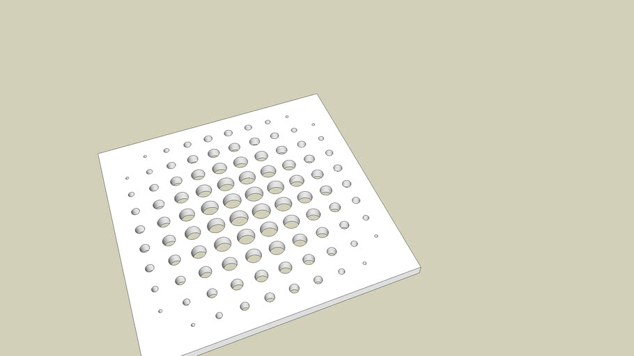 Patterned Panel (Makeable) | 3D Warehouse