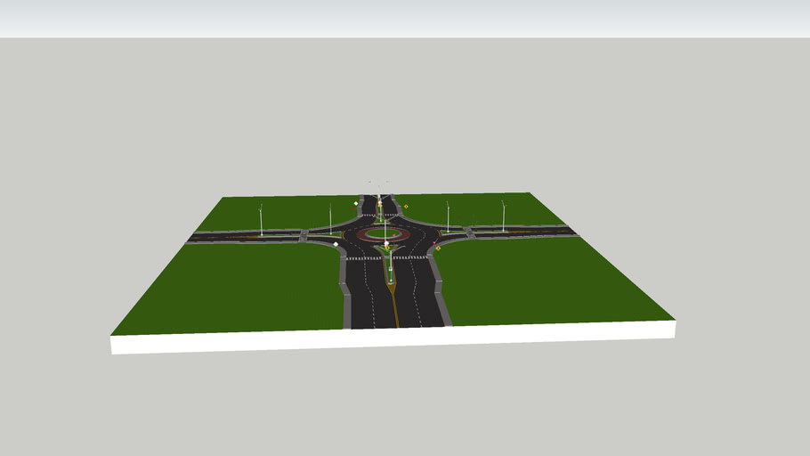 Roundabout | 3D Warehouse