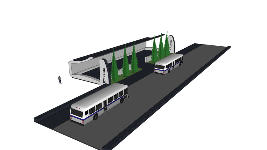 BUS STAND | 3D Warehouse