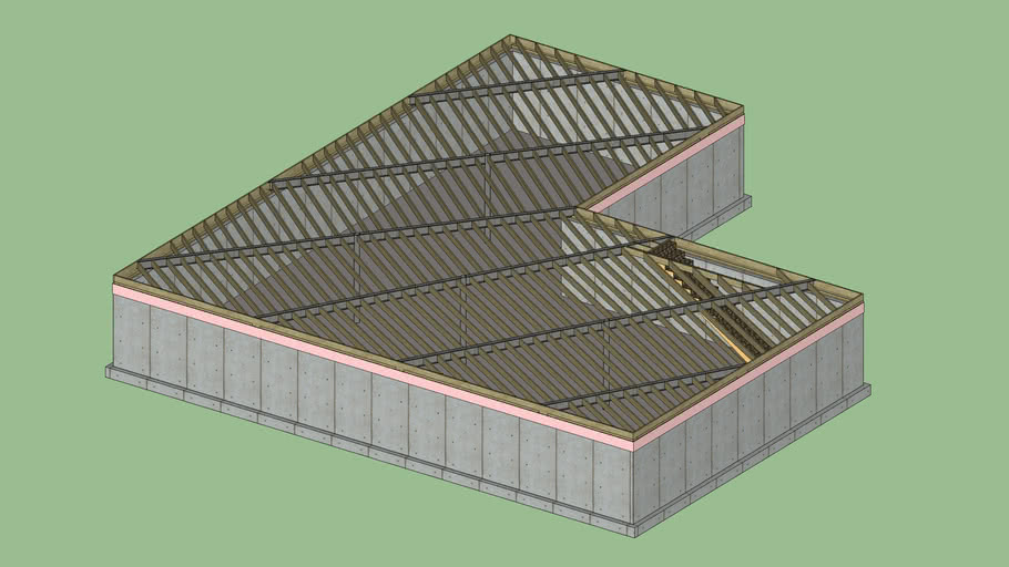 first floor structural framing plan | 3D Warehouse