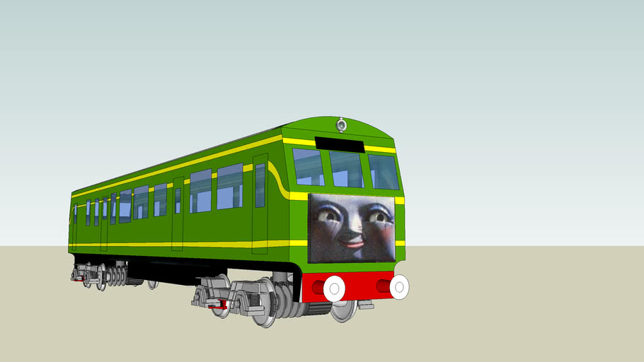 Daisy the Diesel Railcar | 3D Warehouse