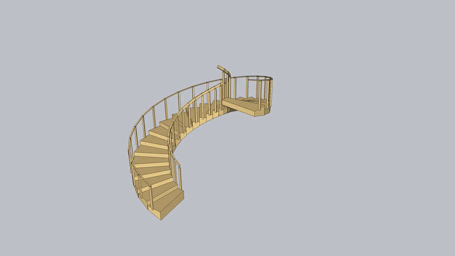 circular Stair | 3D Warehouse